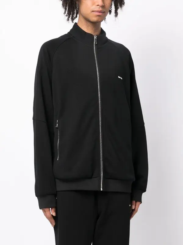 TEAM WANG DESIGN Logo-embroidered Track Jacket