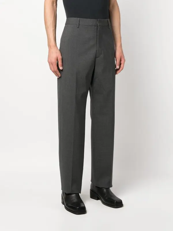 Dsquared2 Logo-plaque Tailored Trousers - Grey