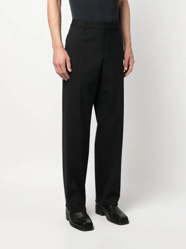 Dsquared2 Logo-plaque Tailored Trousers - Black