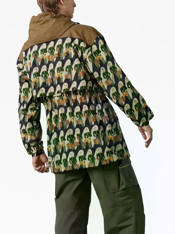 Gucci Porter-print Zip-up Jacket