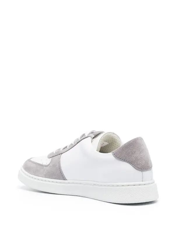 Etro Pegaso Leather Sneakers - Grey