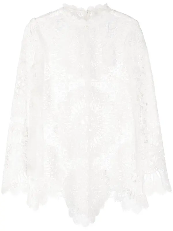 Zimmermann Chintz Dolly Lace Top