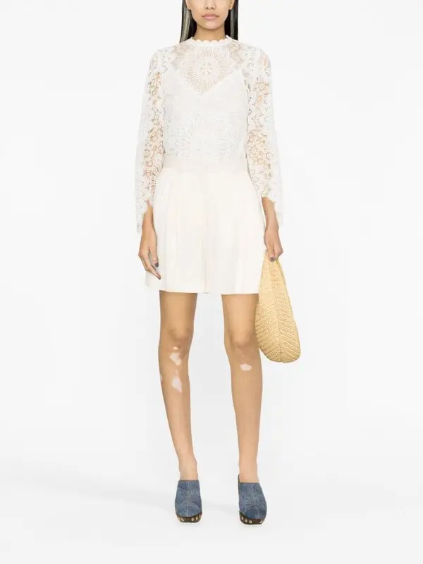 Zimmermann Chintz Dolly Lace Top