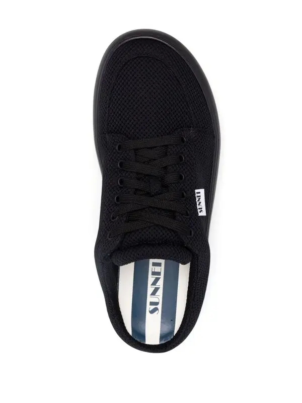 Sunnei Dreamy Sabot Slip-on Sneakers - Black