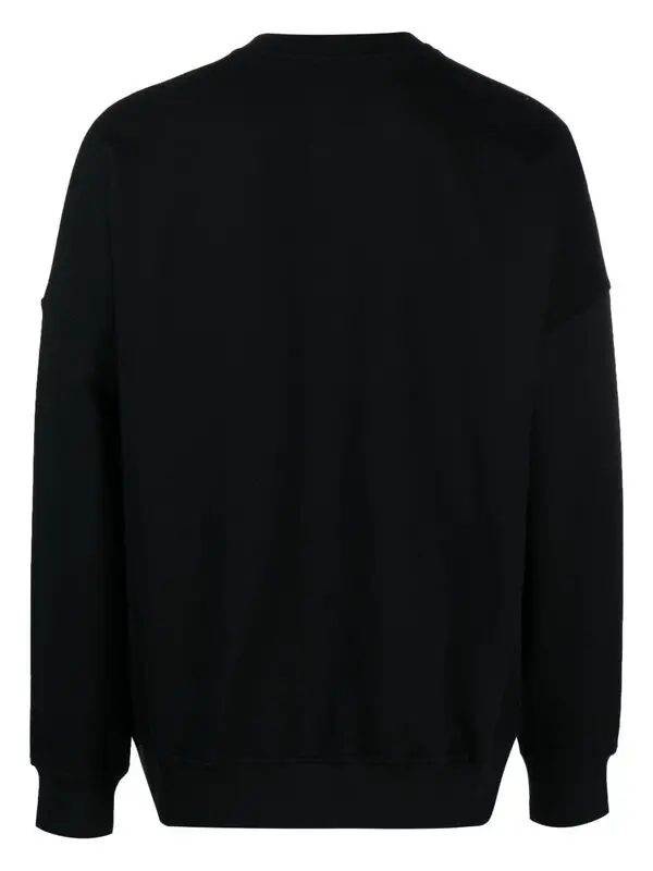 Rick Owens X Champion Logo-embroidered Sweatshirt - Black