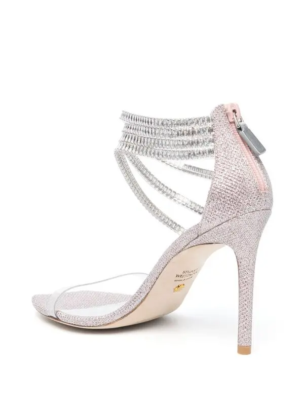 STUART WEITZMAN Superglam 100mm Strap Sandals