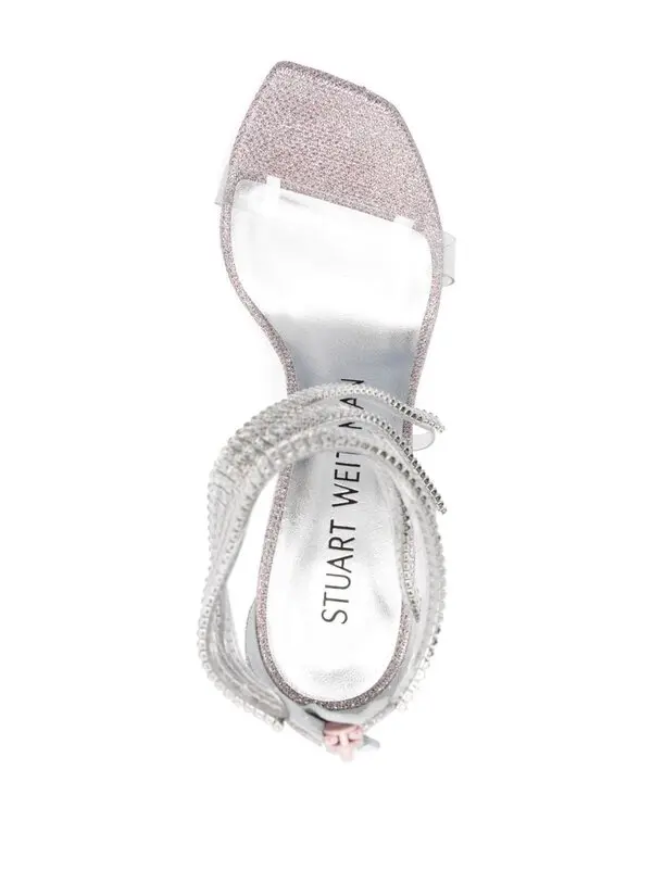 STUART WEITZMAN Superglam 100mm Strap Sandals