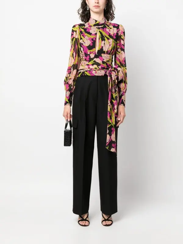 Pinko Floral-print Blouse