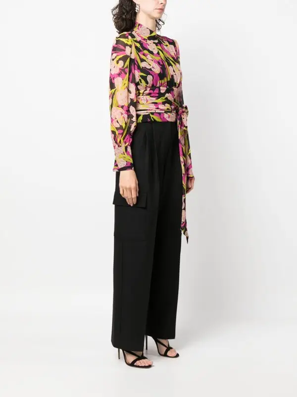 Pinko Floral-print Blouse