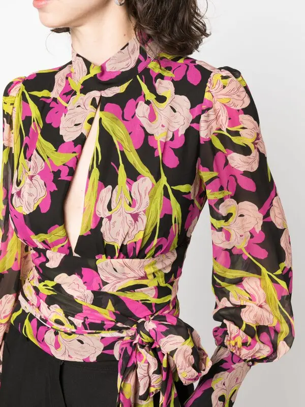 Pinko Floral-print Blouse