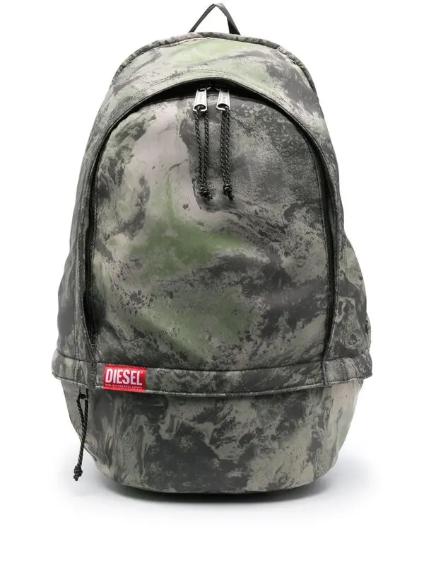 DIESEL® Rave X Planet-print Backpack