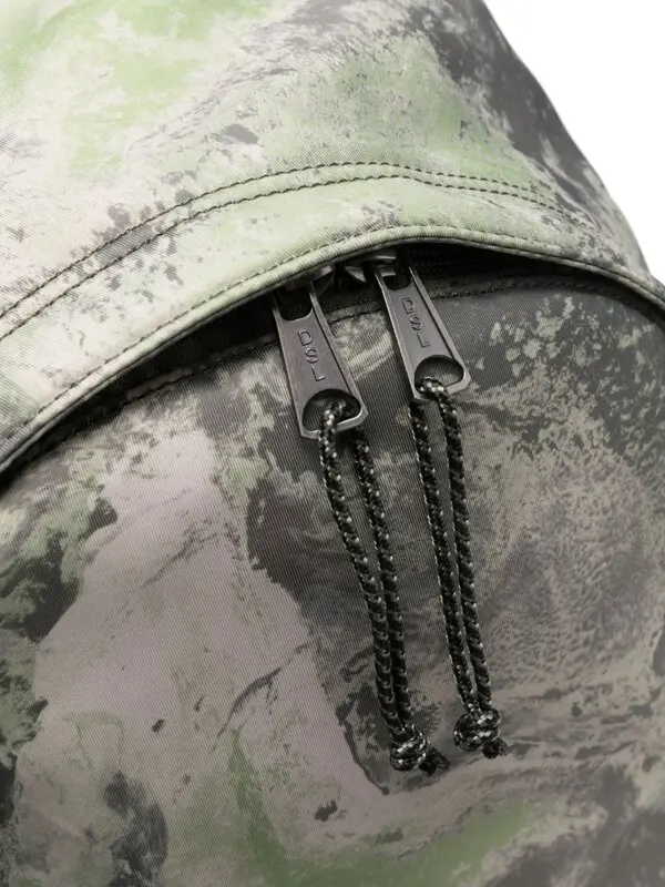 DIESEL® Rave X Planet-print Backpack