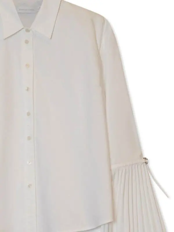 Simkhai Jordy Pleated Shirt