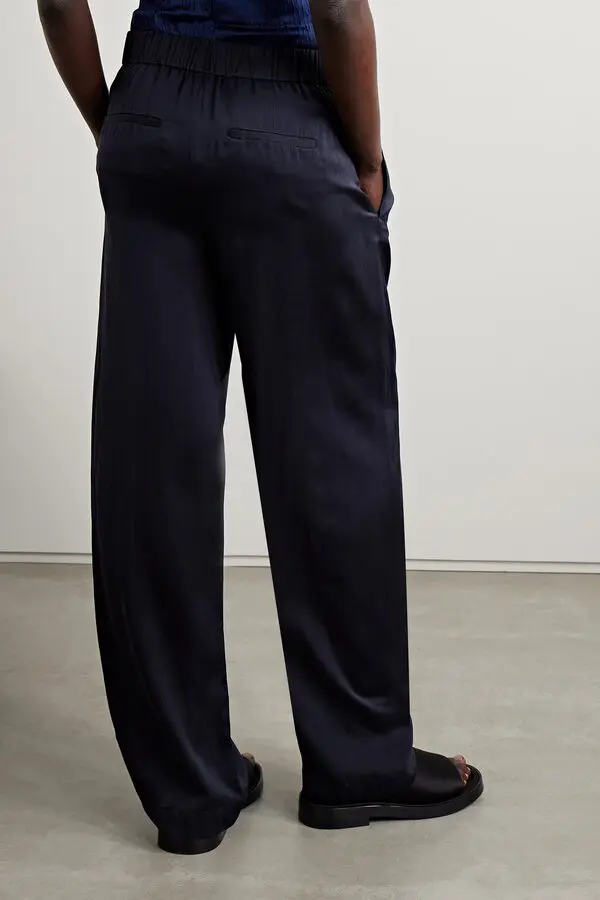 Vince Pleated Wide-leg Pants