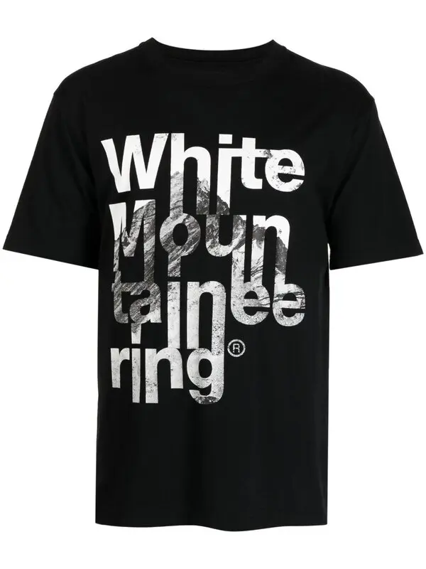 WHITE MOUNTAINEERING Logo-print Cotton T-shirt