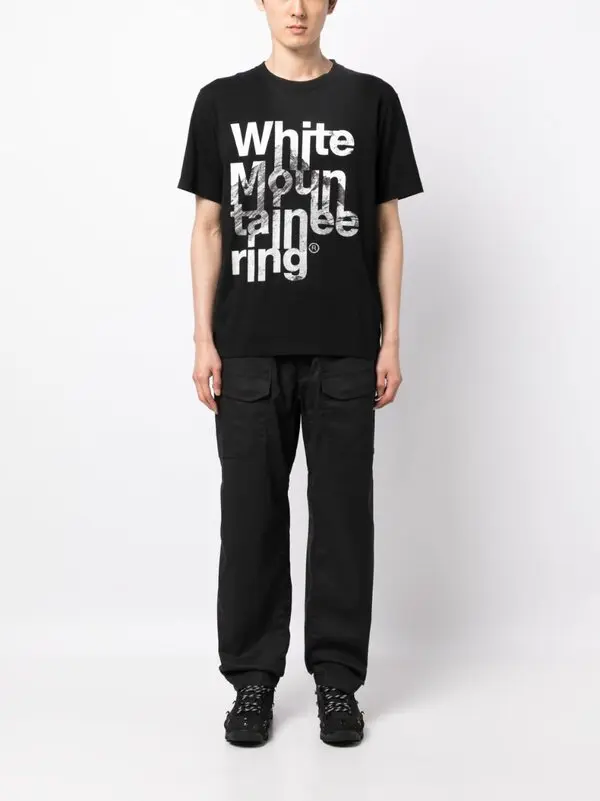 WHITE MOUNTAINEERING Logo-print Cotton T-shirt
