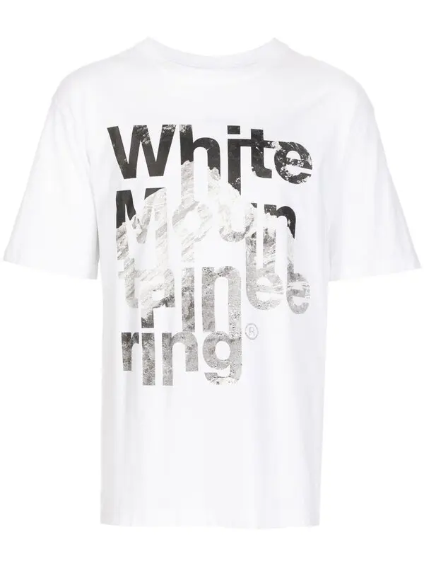 WHITE MOUNTAINEERING Logo-print Cotton T-shirt