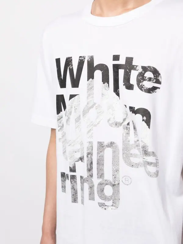 WHITE MOUNTAINEERING Logo-print Cotton T-shirt