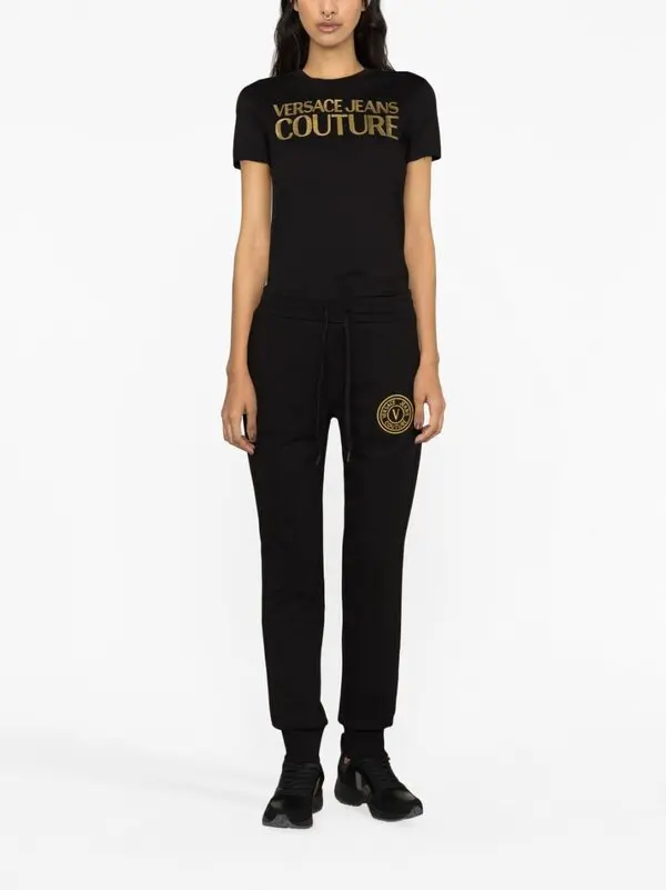 Versace Logo T-shirt - Black
