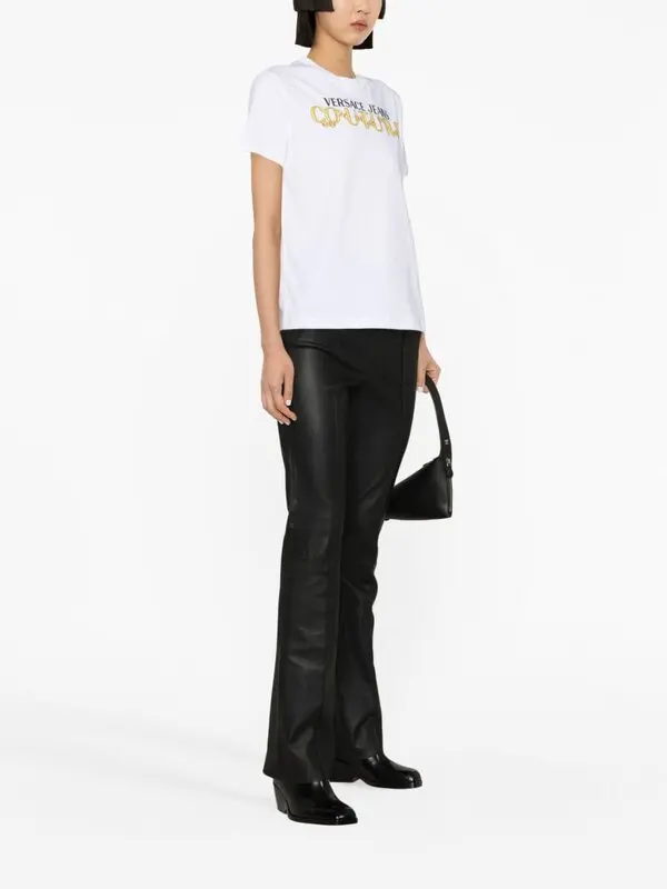 Versace Logo-print T-shirt - White
