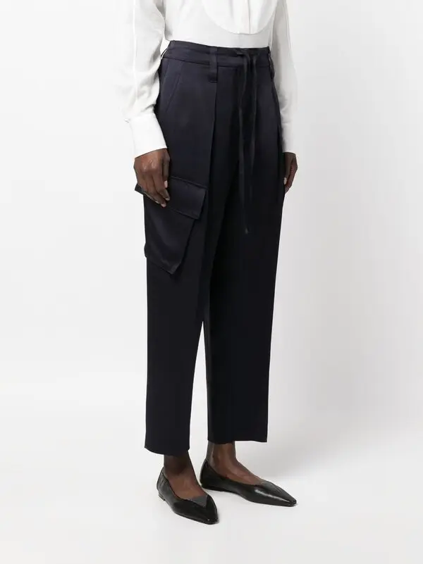 Brunello Cucinelli Cropped Tailored Cargo Trousers