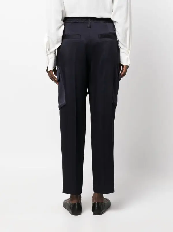 Brunello Cucinelli Cropped Tailored Cargo Trousers