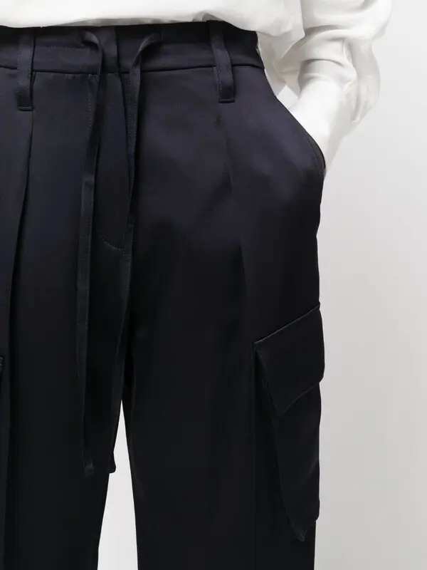 Brunello Cucinelli Cropped Tailored Cargo Trousers