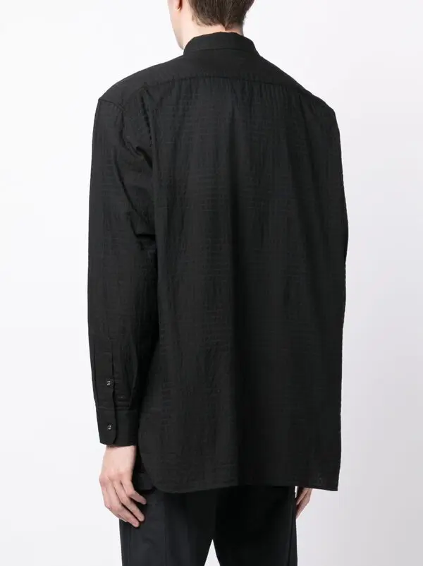 WHITE MOUNTAINEERING Patterned Jacquard Long-sleeve Shirt
