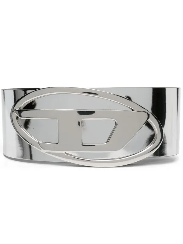 DIESEL® Logo-buckle Wide Belt