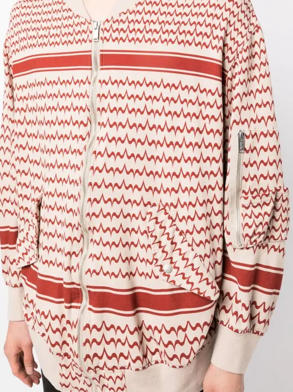 UNDERCOVERISM Graphic-print Zip-up Sweatshirt