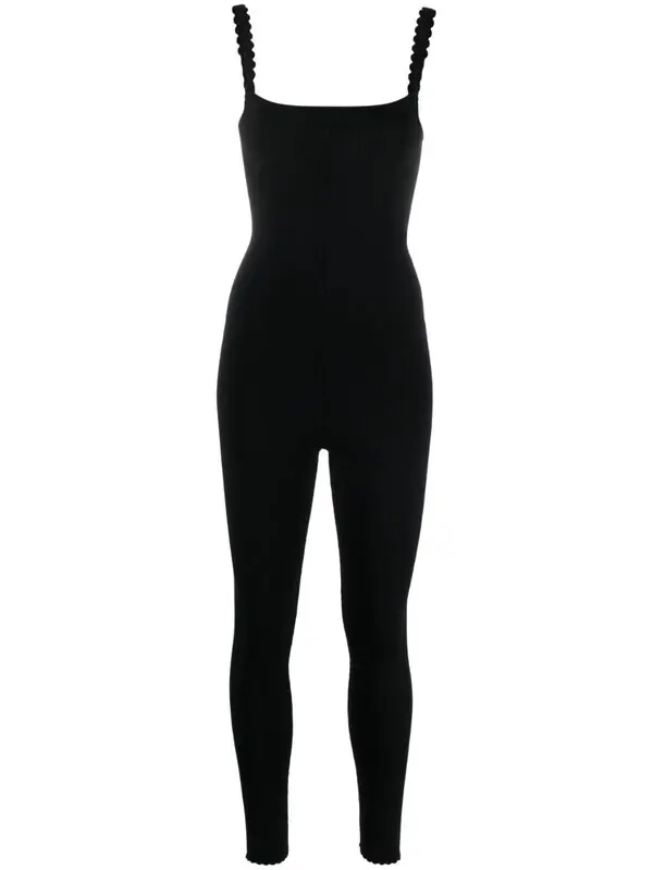 Victoria Beckham Square-neck Sleeveless Jumpsuit
