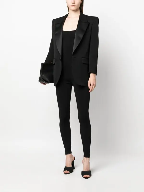 Victoria Beckham Square-neck Sleeveless Jumpsuit