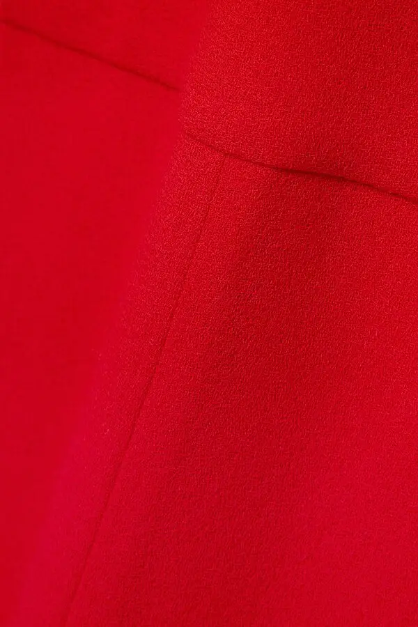 Adam Lippes Belted Wool-crepe Jumpsuit