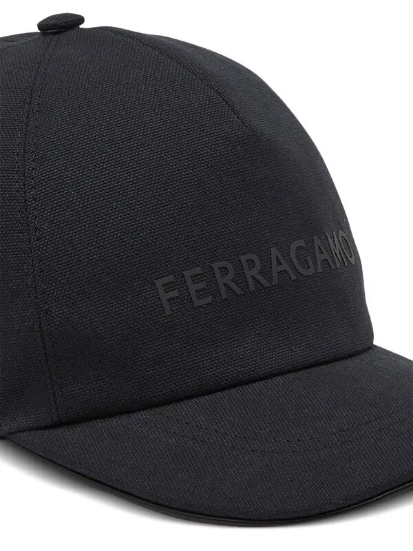FERRAGAMO Logo Appliqué Baseball Cap