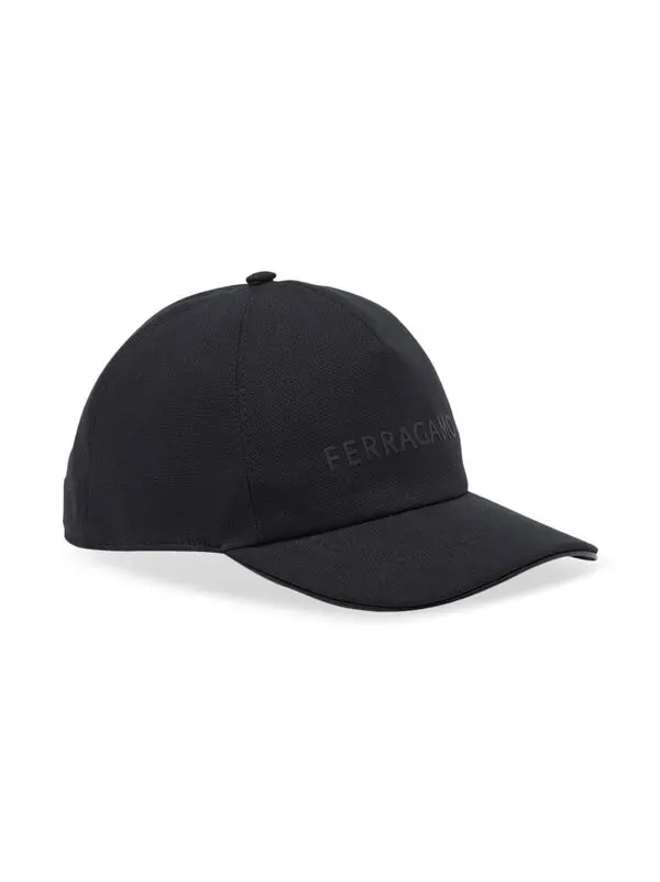 FERRAGAMO Logo Appliqué Baseball Cap