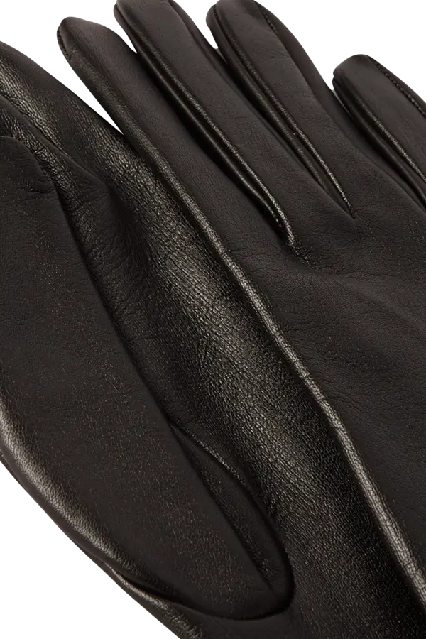 THE ROW Simon Leather Gloves - Brown