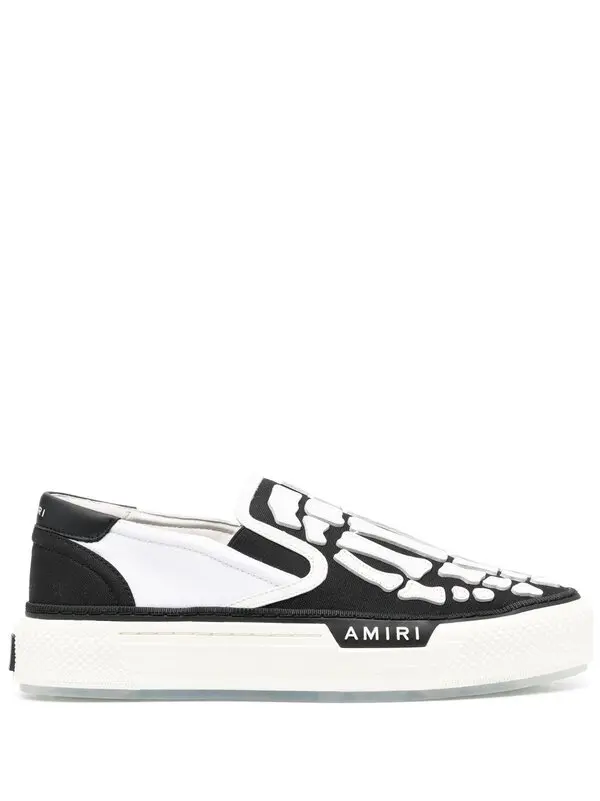 Amiri Skel Top Slip-on Sneakers - White