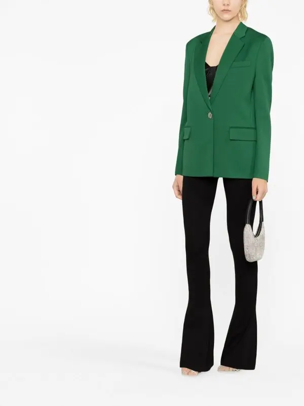 Attico Single-breasted Blazer - Green