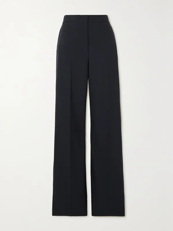 THE ROW Delton Pleated Wool Pants