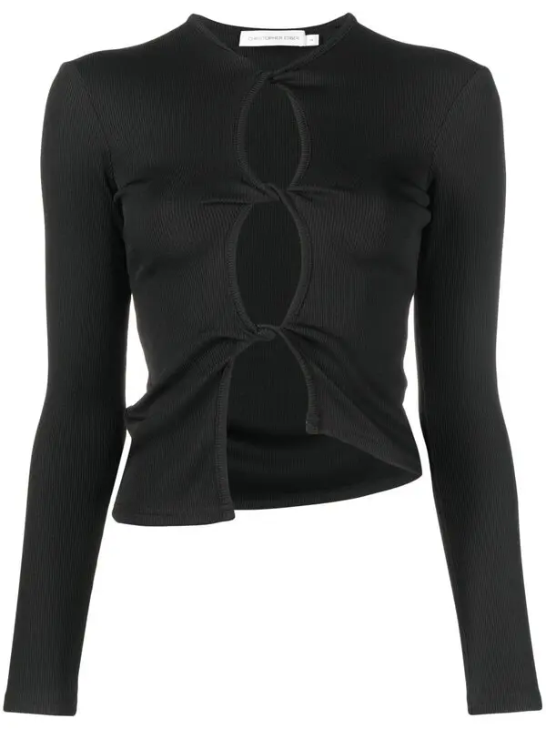 Christopher Esber Twisted-effect Top