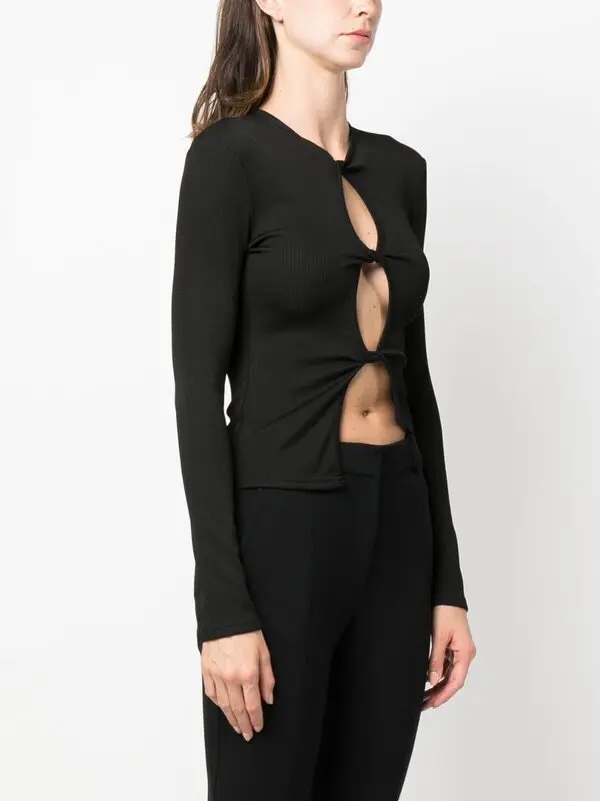 Christopher Esber Twisted-effect Top
