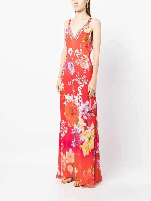 Camilla Floral-print Maxi Dress
