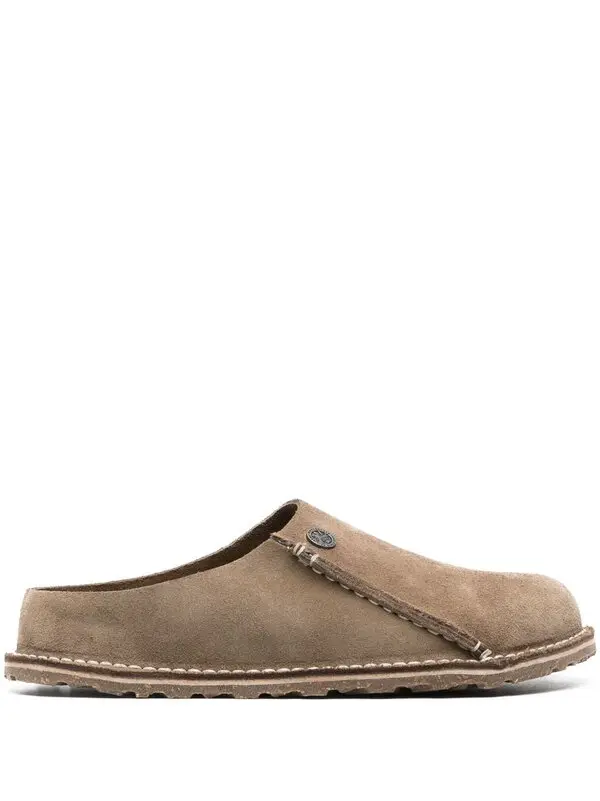 BIRKENSTOCK Zermatt Slippers - Brown