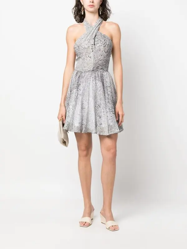 Federica Tosi Abstract-print Mini Dress