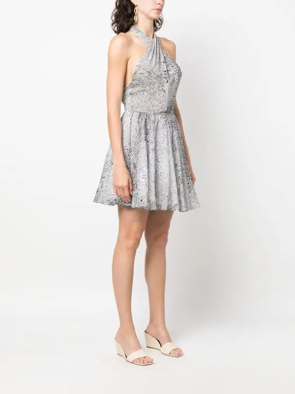 Federica Tosi Abstract-print Mini Dress