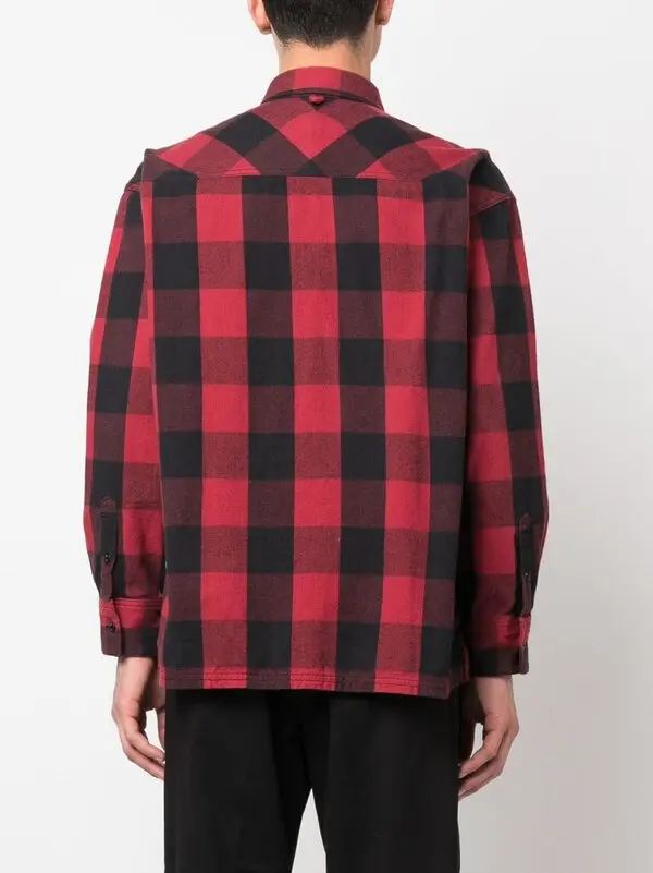 NEIGHBORHOOD Check-pattern Cotton Shirt