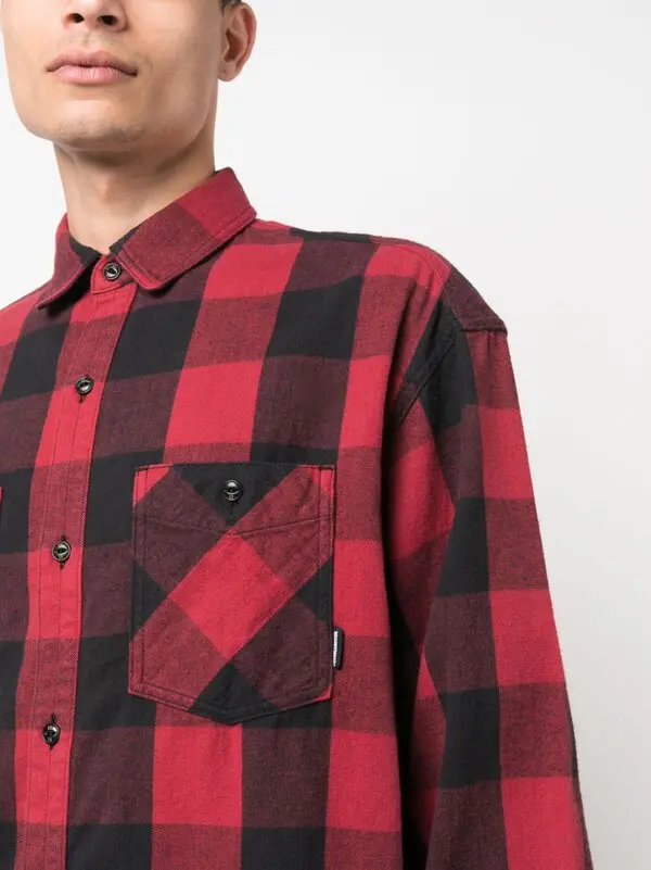 NEIGHBORHOOD Check-pattern Cotton Shirt