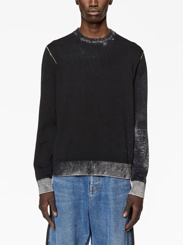 DIESEL® K-larence-b Reverse-print Jumper
