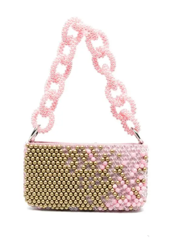Germanier Bead-embellished Shoulder Bag