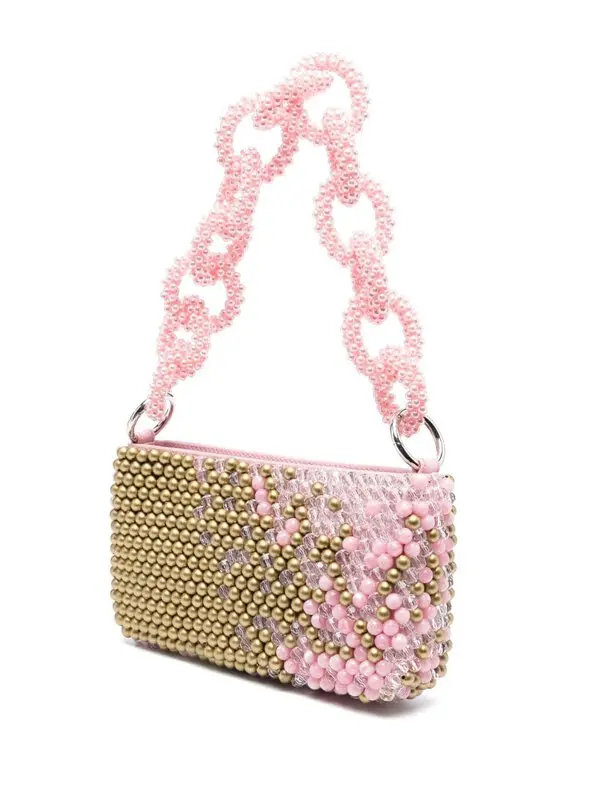 Germanier Bead-embellished Shoulder Bag